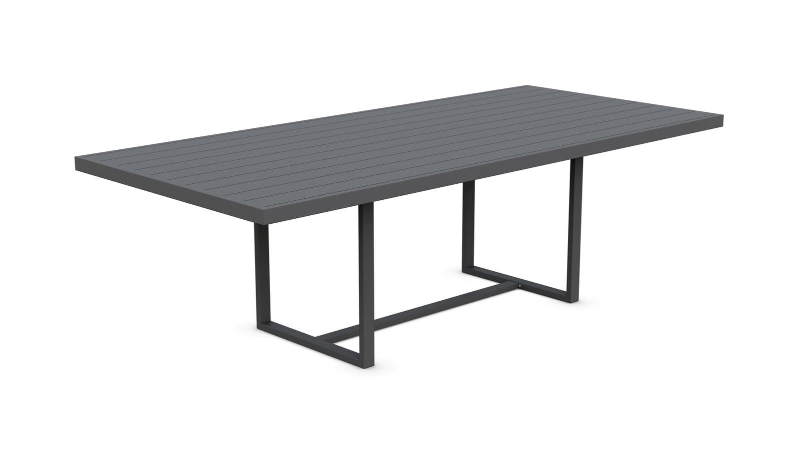 Pavia | 96" Dining Table - Charcoal – Azzurro Living